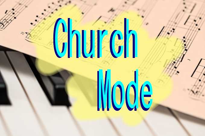 チャーチモードとダイアトニックコード